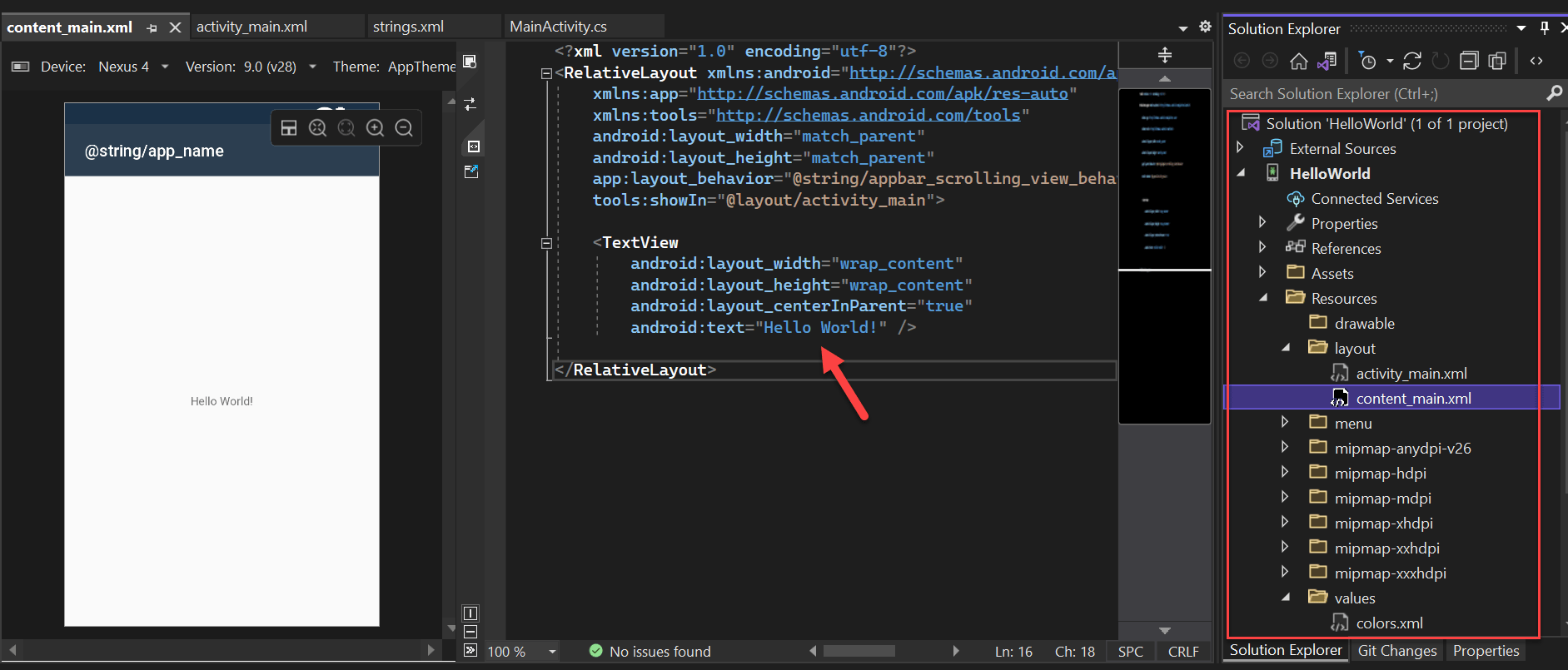 My first Xamarin App- Hello world - Jayant Tripathy