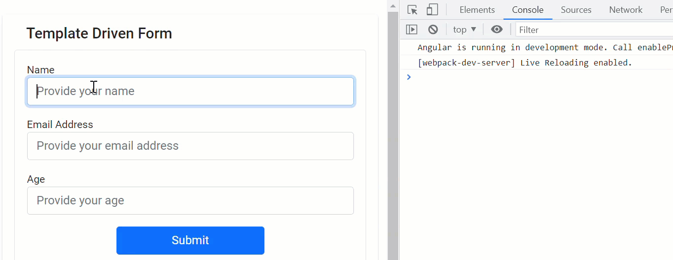 Angular Template Driven Vs Reactive Forms Jayant Tripathy