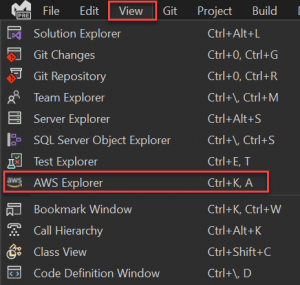 Setting Up the AWS Toolkit for Visual Studio - Jayant Tripathy