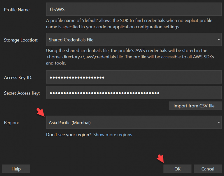 Setting Up the AWS Toolkit for Visual Studio - Jayant Tripathy