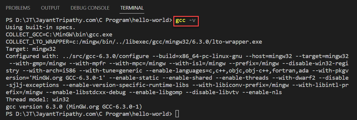 Getting Started With Cc Programming Using Vs Code Jayant Tripathy