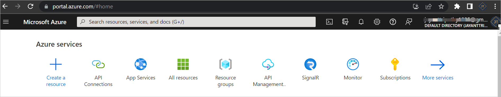 Steps to create Azure Resource Group - Jayant Tripathy