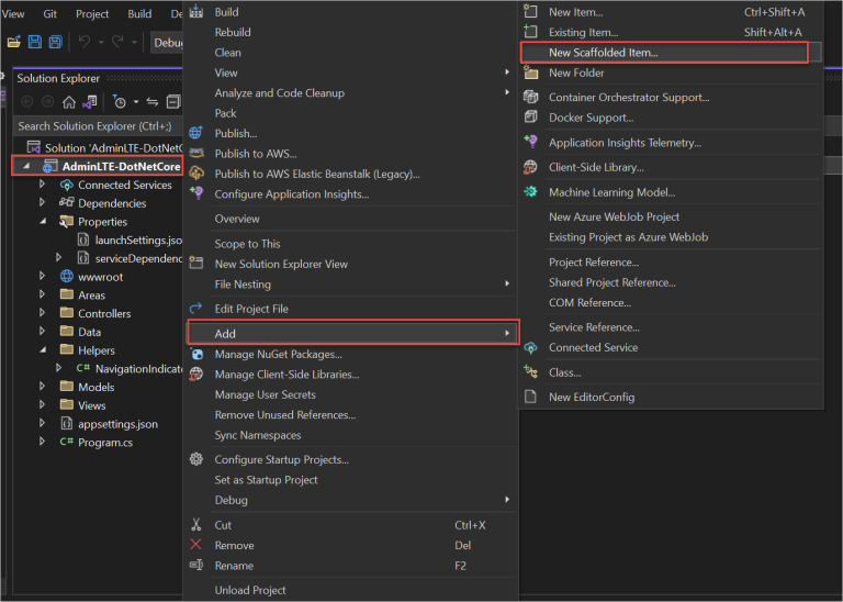 How to Integrate AdminLTE with ASP.NET Core - Jayant Tripathy