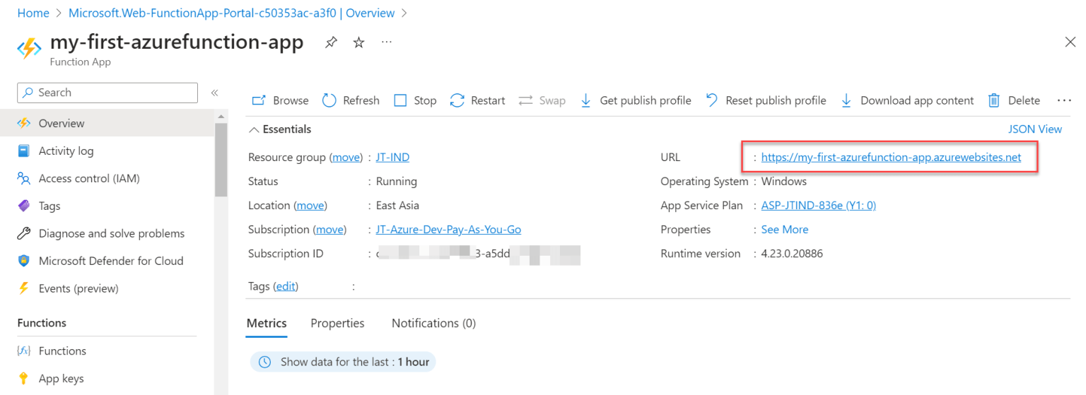 How To Create Azure Functions Using Azure Portal Jayant Tripathy 4683