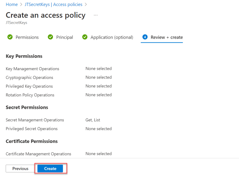 How to use Azure Key Vault in ASP.Net Core - Jayant Tripathy