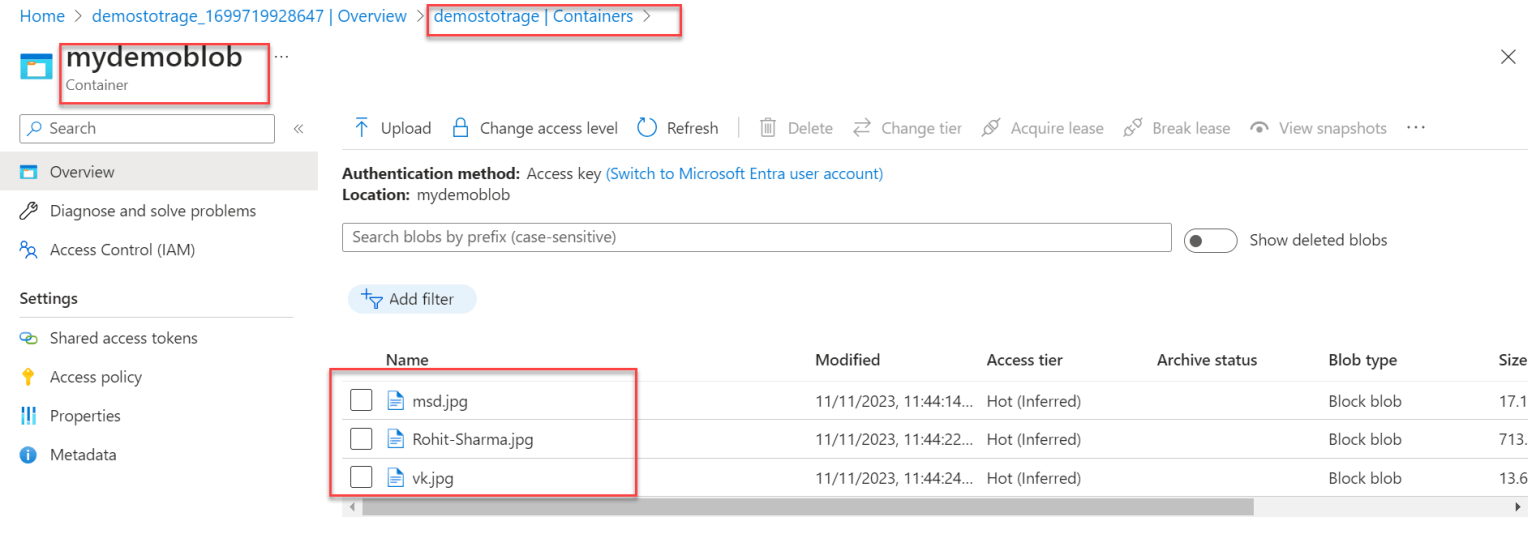 How To Upload Files To Azure Blob Storage Using Aspnet Core Web Api