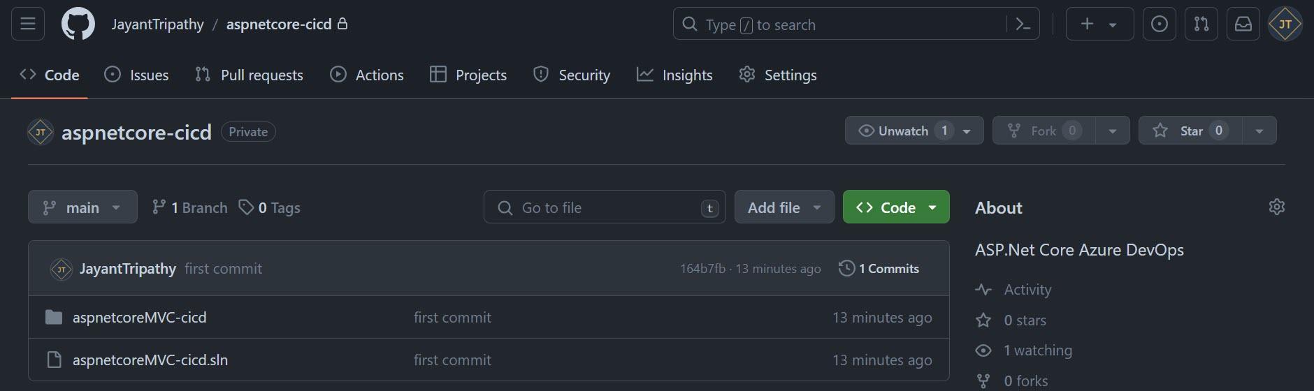 Building Cicd Pipelineyaml Using Azure Devops Github To Azure Web App Paas Jayant Tripathy