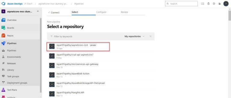Building CI/CD Pipeline(YAML) using Azure DevOps - GitHub to Azure Web ...