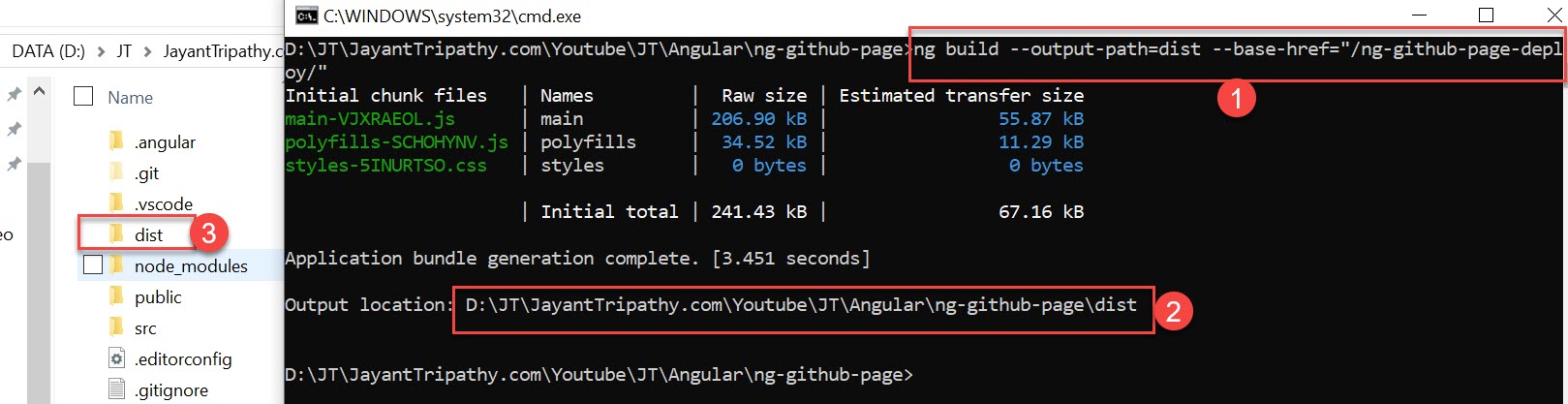 How to Deploy Angular 17/18 App in GitHub Pages - Jayant Tripathy