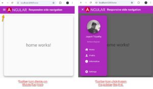 Create a responsive sidebar with Angular Material- Angular 18 Example ...
