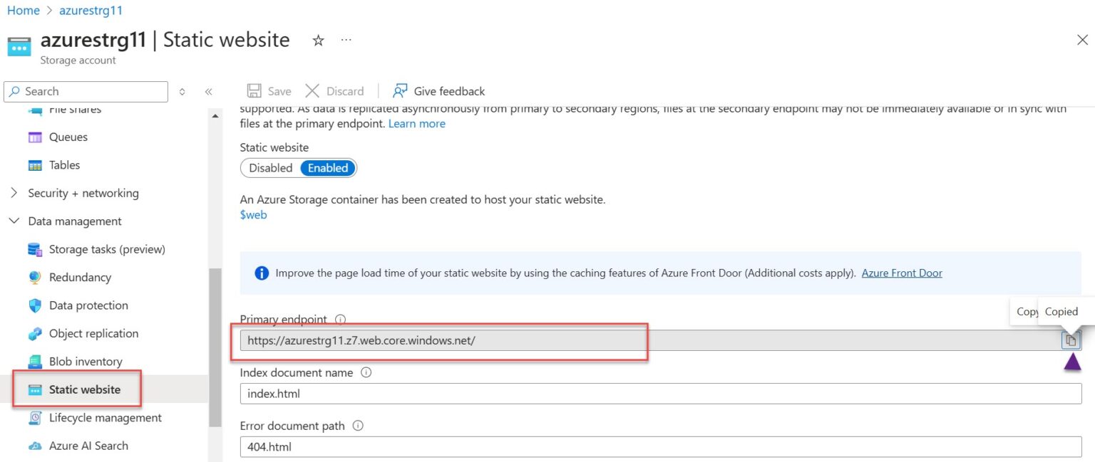 Deploying Angular apps in Azure Blob Storage with CI/CD Integration 🚀 ... Deploying Angular apps in Azure Blob Storage with CI/CD Integration 🚀 ...