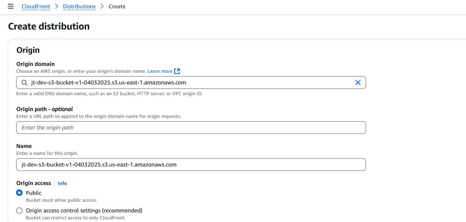 How to Set up an Amazon CloudFront Distribution for Amazon S3 Bucket 🚀 - Jayant Tripathy