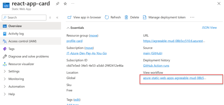 Effortless React Deployment 🚀 Cicd With Github Actions And Azure Static Web Apps Jayant Tripathy